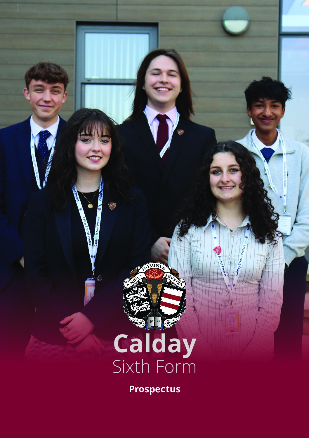 Sixth Form Prospectus 2026 - Calday Grange Grammar School